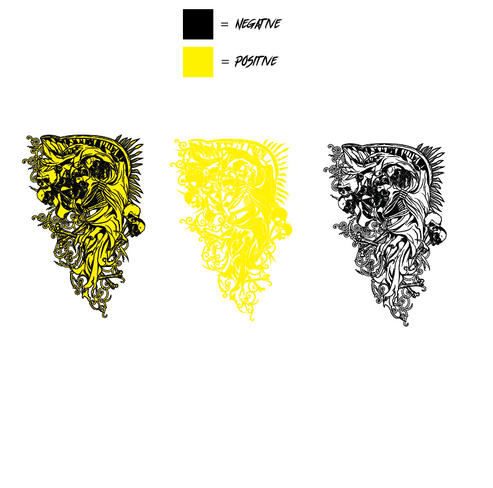 Reaper-Skull Scroll Digital Design File for Custom Engraving – Lazer Workzz