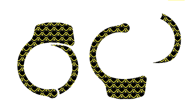 Dragon Scale Handcuffs Lightburn and EZCad 2 Ready – Lazer Workzz