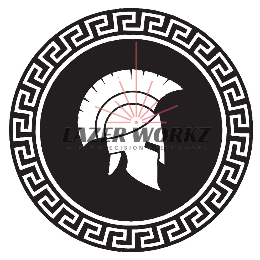 Spartan Coin Digital File for Custom Coin Engraving – Lazer Workzz